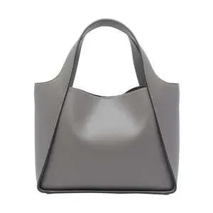 Stella McCartney Logo Detail Tote Bag - Gray