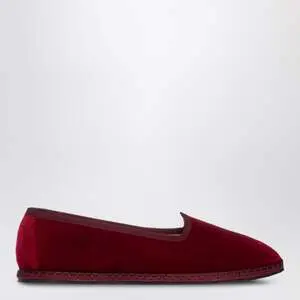VIBI VENEZIA Burgundy Velvet Friulane - Red