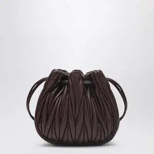 Miu Miu Quilted Nappa Drawstring Pouch
