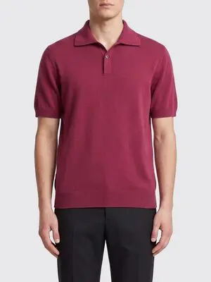 Zegna Polo Shirt Crimson