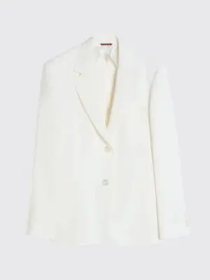 Max Mara Linen Blazer - Cream