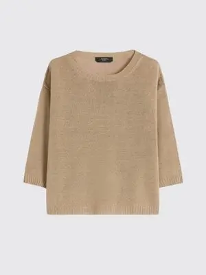 Max Mara Earth" 100% Linen Sweater - Multicolor