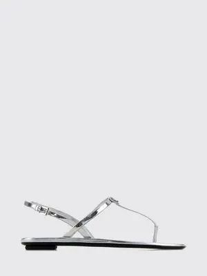 Prada Heeled Sandal - Silver