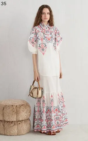 Etro Patterned Cotton-blend Shirt
