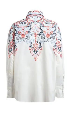 Etro Patterned Cotton-blend Shirt