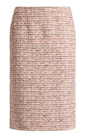 Etro Low-rise Tweed Knee-length Skirt - Multi