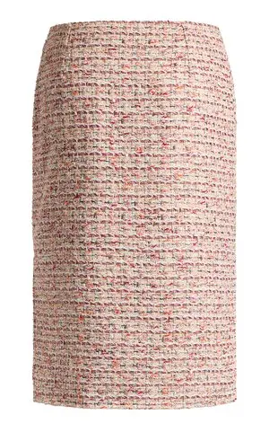 Etro Low-rise Tweed Knee-length Skirt