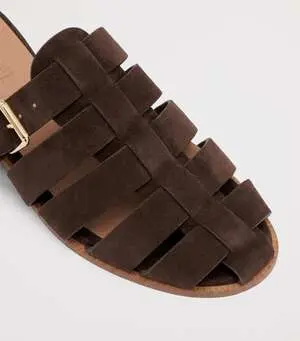 MALONE SOULIERS Suede Theresa Mules