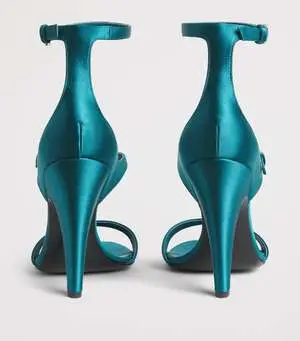 Alaïa Suede Strappy Heeled Sandals 110