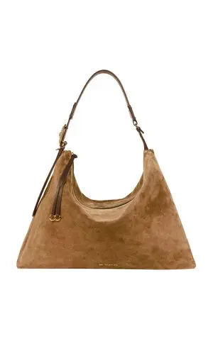 Etro Large Suede Hobo Shoulder Bag