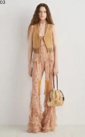 Etro Small Raffia Kalispera Shoulder Bag