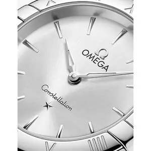 Omega Constellation Stainless Steel Quartz Watch - Silver