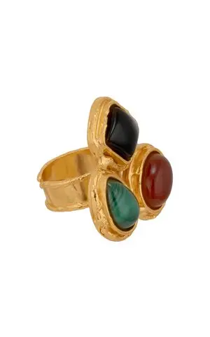 Sylvia Toledano Gold Plated Theodora Ring