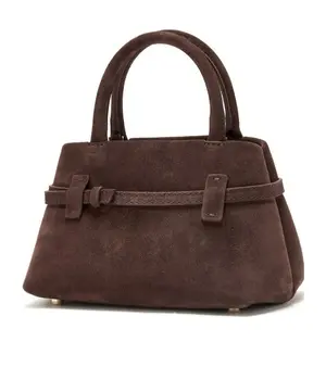 Manu Atelier Leather Tote Bag