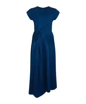 Victoria Beckham Satin Midi Dress