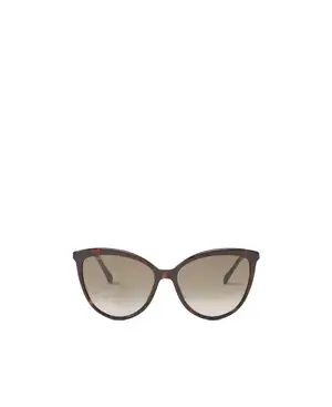 JIMMY CHOO Belinda Cat-eye Frame Sunglasses - Nude