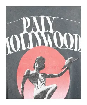 PALY HOLLYWOOD Crew Neck Long-sleeved T-shirt