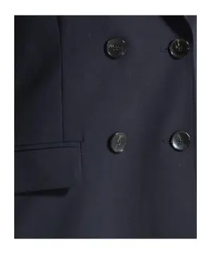 Seventy Double-breasted Jacket In Stretch Cool Wool