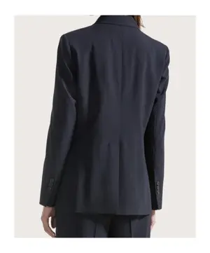 Seventy Double-breasted Jacket In Stretch Cool Wool