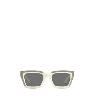 JIMMY CHOO Rectangular Frame Sunglasses - Gray