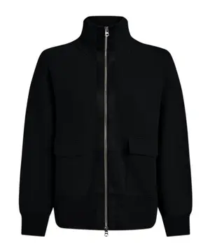 Varley Roxbury Zip-fastening Sweatshirt - Black