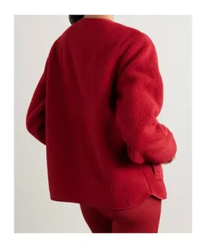 Varley Marina Shell-trimmed Recycled-fleece Jacket