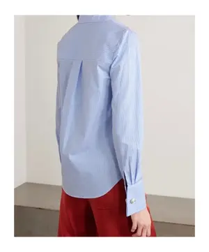 Veronica Beard Amelia Striped Cotton-poplin Shirt