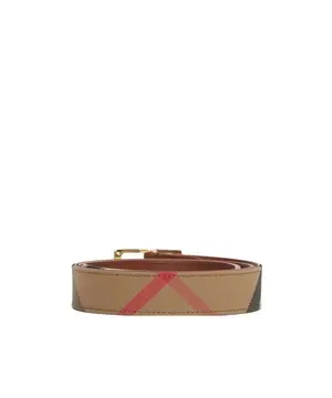 Burberry Plaid Belt