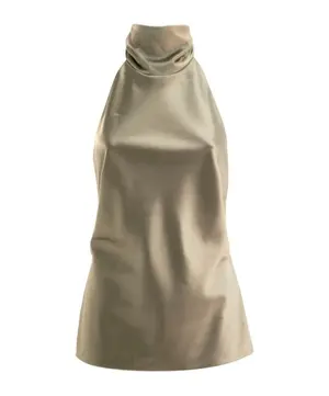 Ralph Lauren Sleeveless High-neck Vest - No
