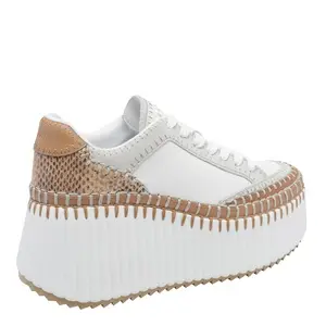 Chloé Nama Wedge Sneakers - Brown