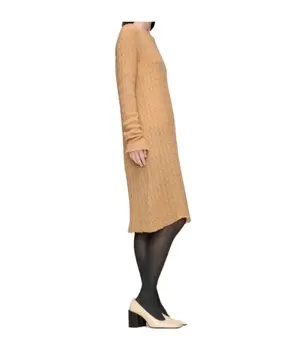 MAISON MARGIELA Wool Cashmere Knit Midi Dress