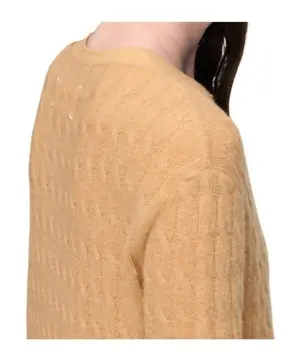 MAISON MARGIELA Wool Cashmere Knit Midi Dress