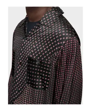 MAISON MARGIELA Paisley Print Long-sleeve Shirt