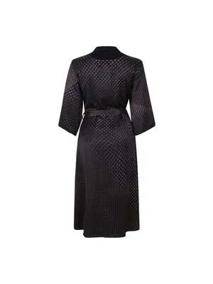 MAISON MARGIELA Patchwork Paisley Print Midi Shirt Dress