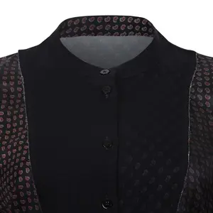 MAISON MARGIELA Patchwork Paisley Print Midi Shirt Dress