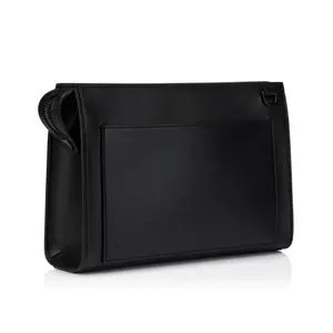 CHRISTIAN LOUBOUTIN Leather Multi-d Ring Crossbody Bag With Cardholder