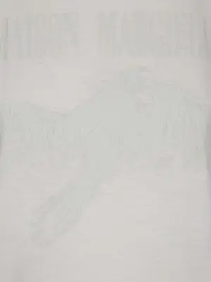 MAISON MARGIELA Bird Graphic T-shirt - Cream