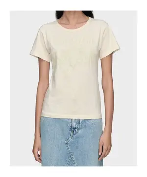 MAISON MARGIELA Bird Graphic T-shirt - Cream