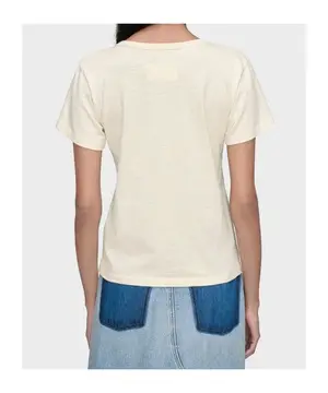 MAISON MARGIELA Bird Graphic T-shirt - Cream