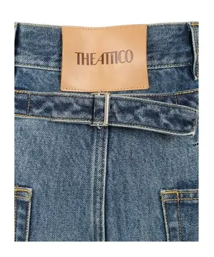 Attico Belt Loop Jeans