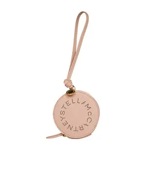 Stella McCartney Zipper Coin Purse - Nude