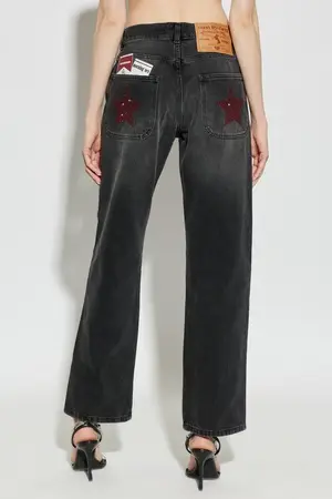 CARNE BOLLENTE Embellished Star Jeans