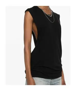 R13 Raw-edge Sleeveless Tank Top