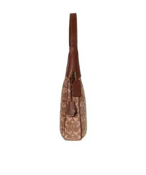 COACH Signature Chenille Shoulder Bag