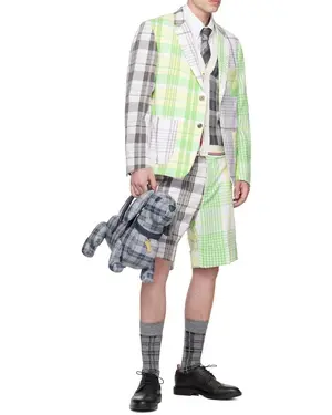 Thom Browne Checked Single-breasted Blazer