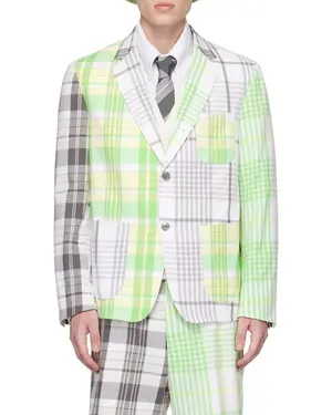 Thom Browne Checked Single-breasted Blazer