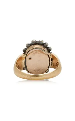 STEPHANIE WINDSOR Georgian Amethyst And Diamond Ring