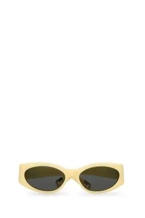 Jacquemus Oval Frame Sunglasses - Multicolor