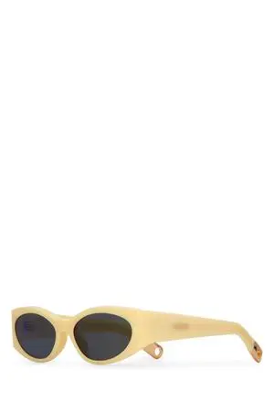 Jacquemus Oval Frame Sunglasses