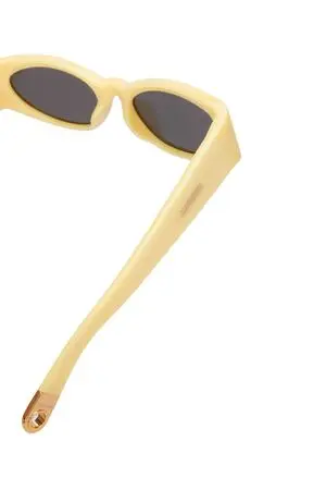 Jacquemus Oval Frame Sunglasses
